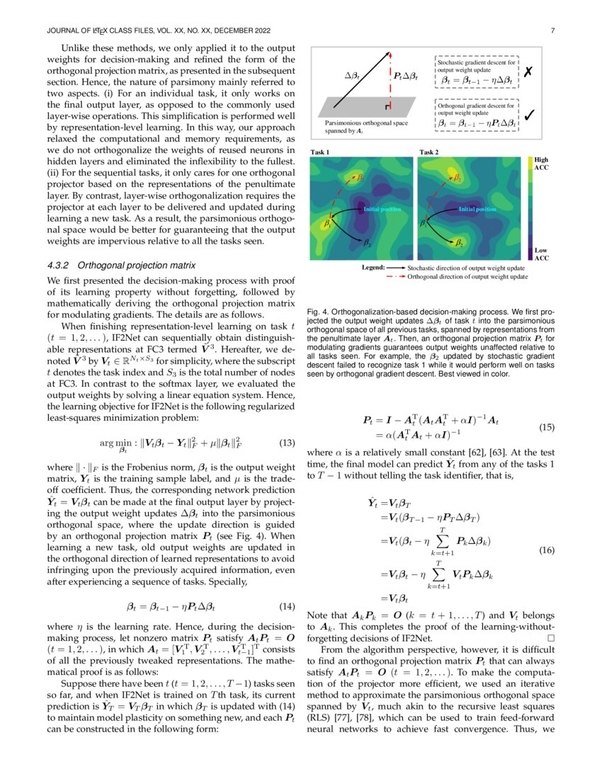 IF2Net: Innately Forgetting-Free Networks for Continual Learning | DeepAI