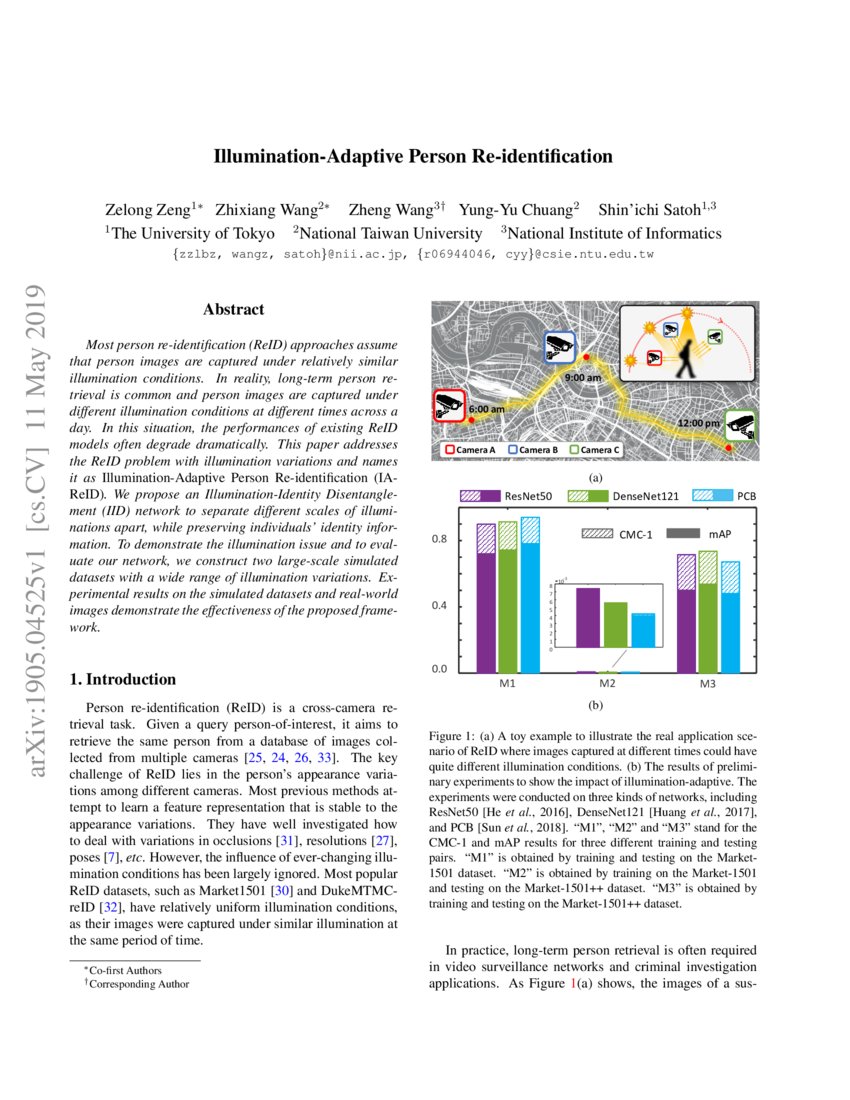 Illumination-Adaptive Person Re-identification | DeepAI
