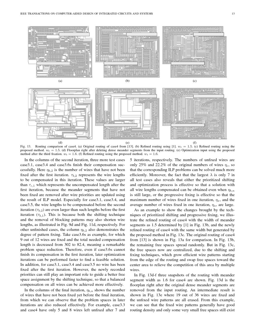 ILP-based Alleviation of Dense Meander Segments with Prioritized ...