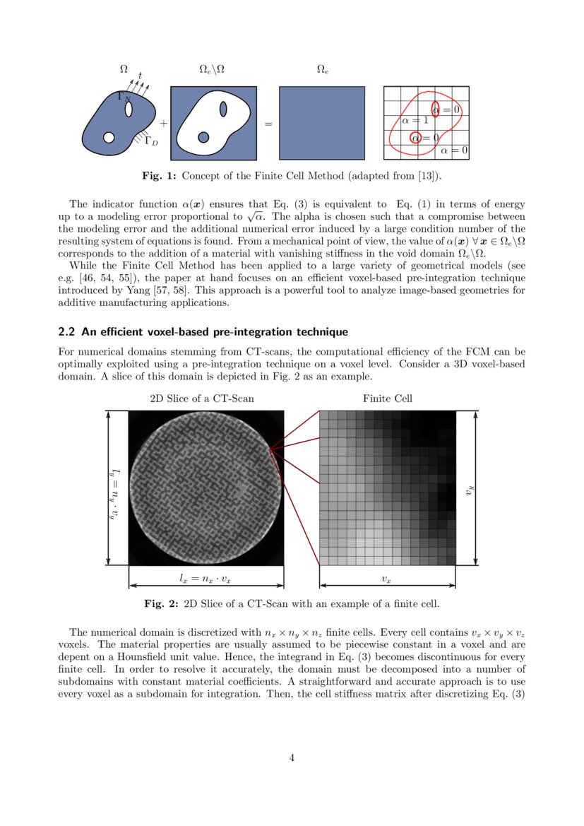 Image-based material characterization of complex microarchitectured ...