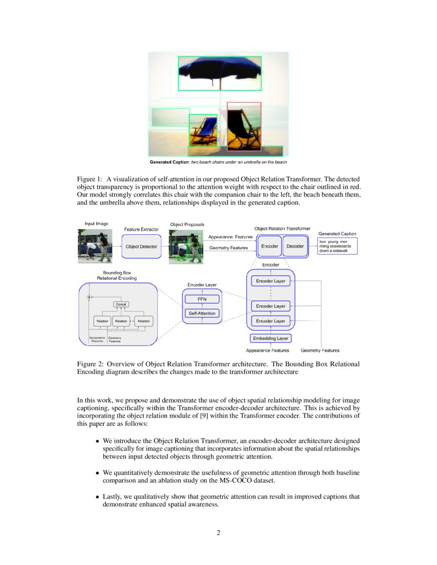 Image Captioning: Transforming Objects into Words | DeepAI