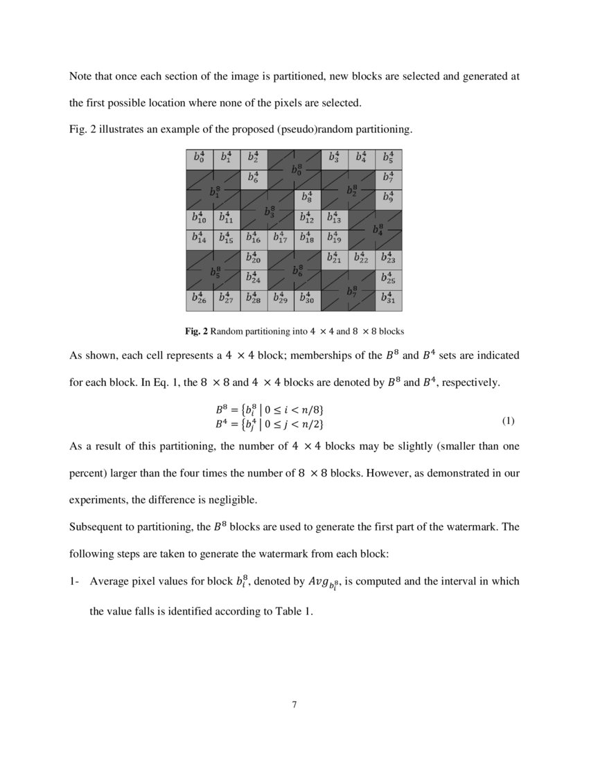 Image content dependent semi-fragile watermarking with localized tamper detection | DeepAI