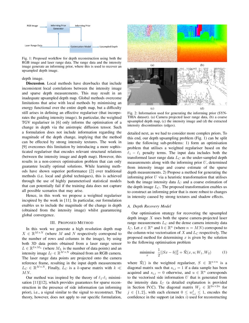Image-Guided Depth Upsampling via Hessian and TV Priors | DeepAI