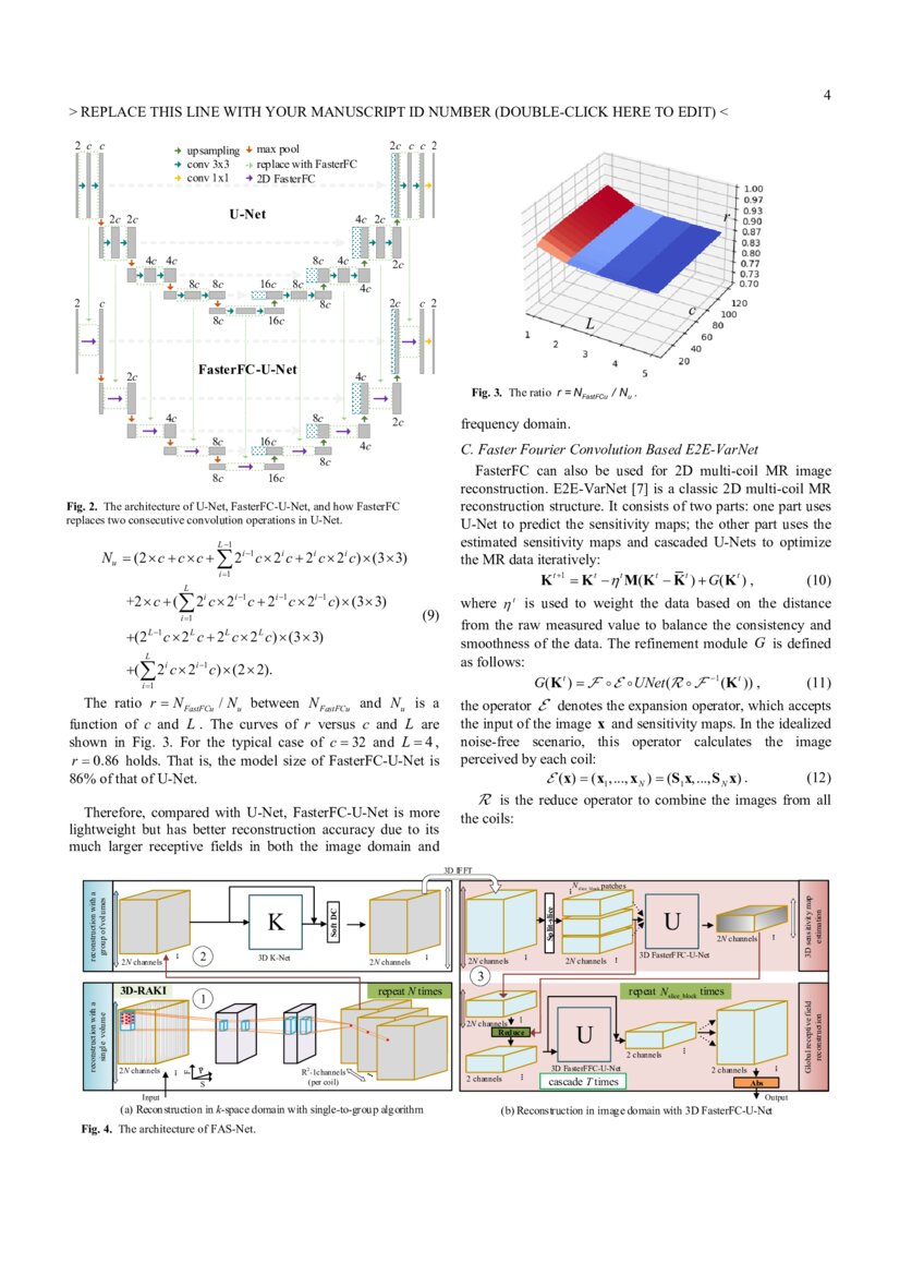 Image Reconstruction For Accelerated Mr Scan With Faster Fourier Convolutional Neural Networks