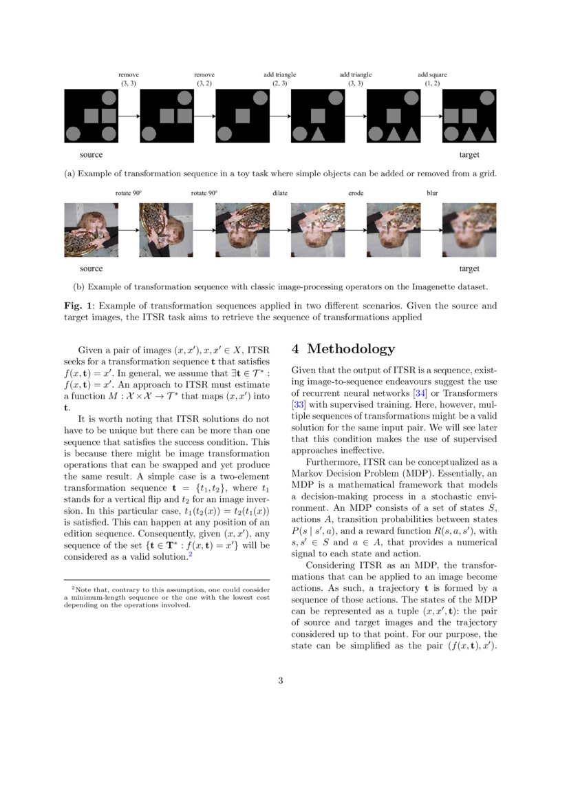 Image Transformation Sequence Retrieval with General Reinforcement Learning | DeepAI