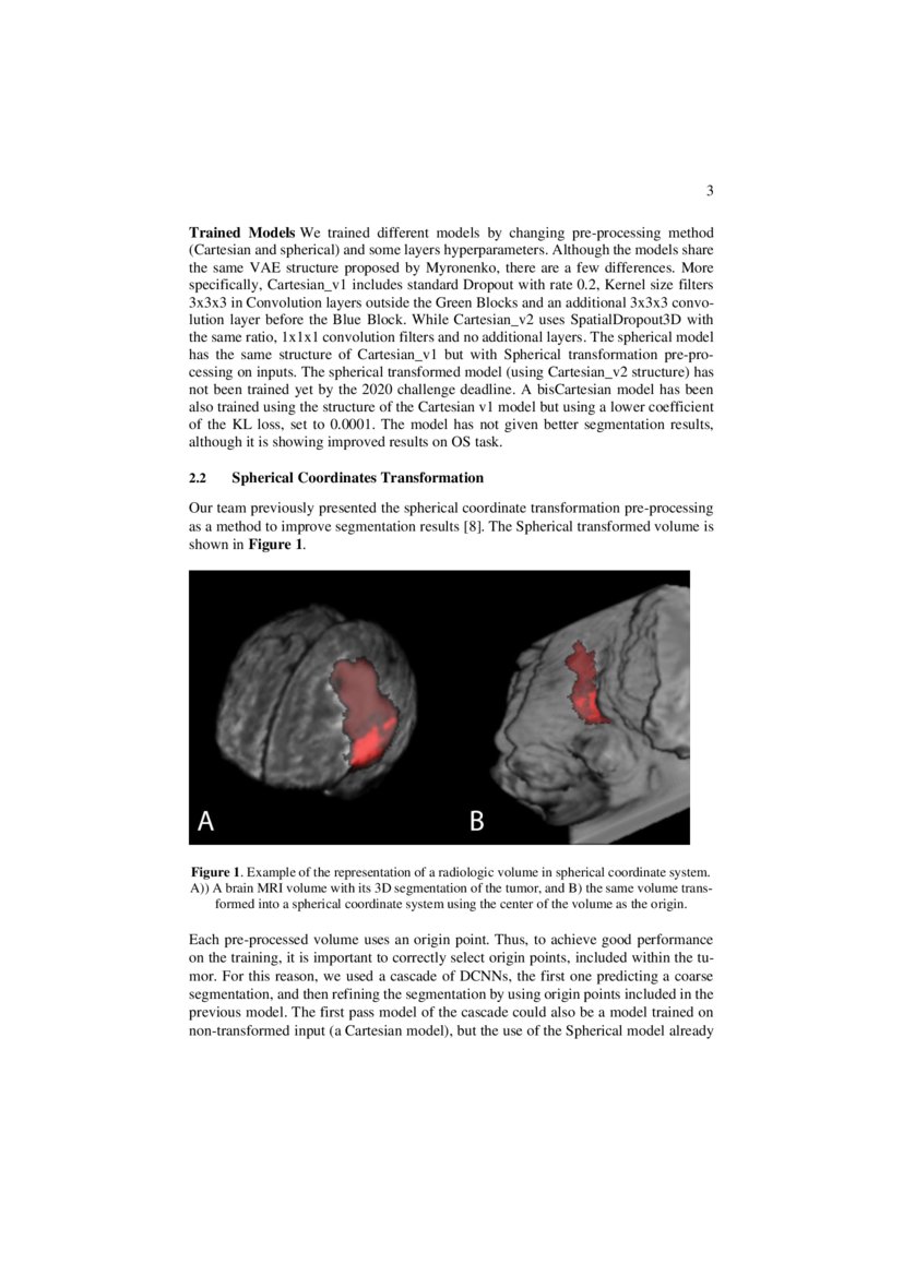Impact Of Spherical Coordinates Transformation Pre Processing In Deep Convolution Neural