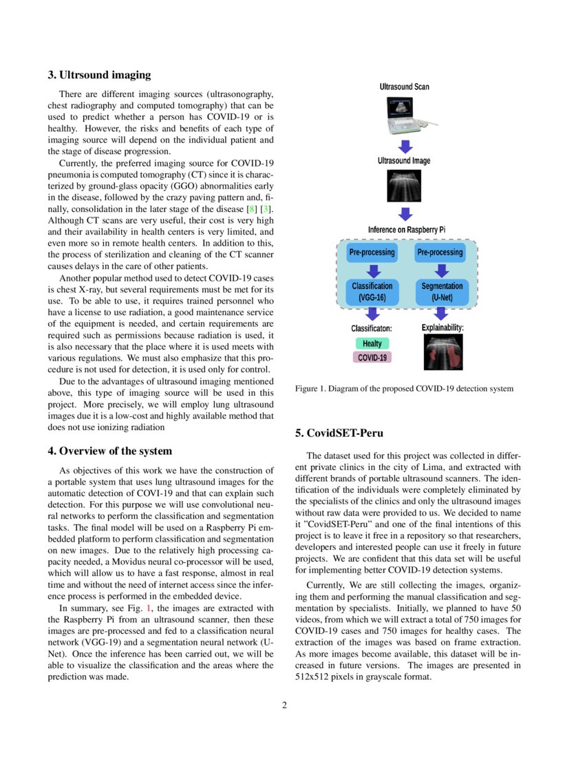 Implementing a Detection System for COVID-19 based on Lung Ultrasound ...