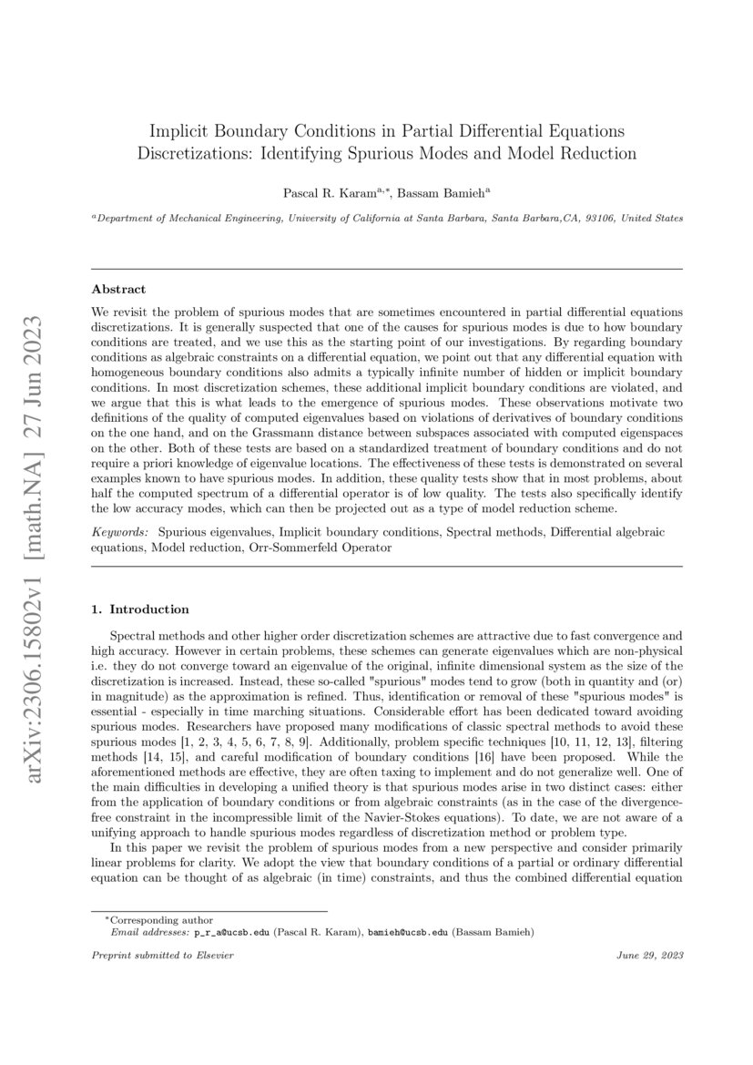 Implicit Boundary Conditions in Partial Differential Equations ...