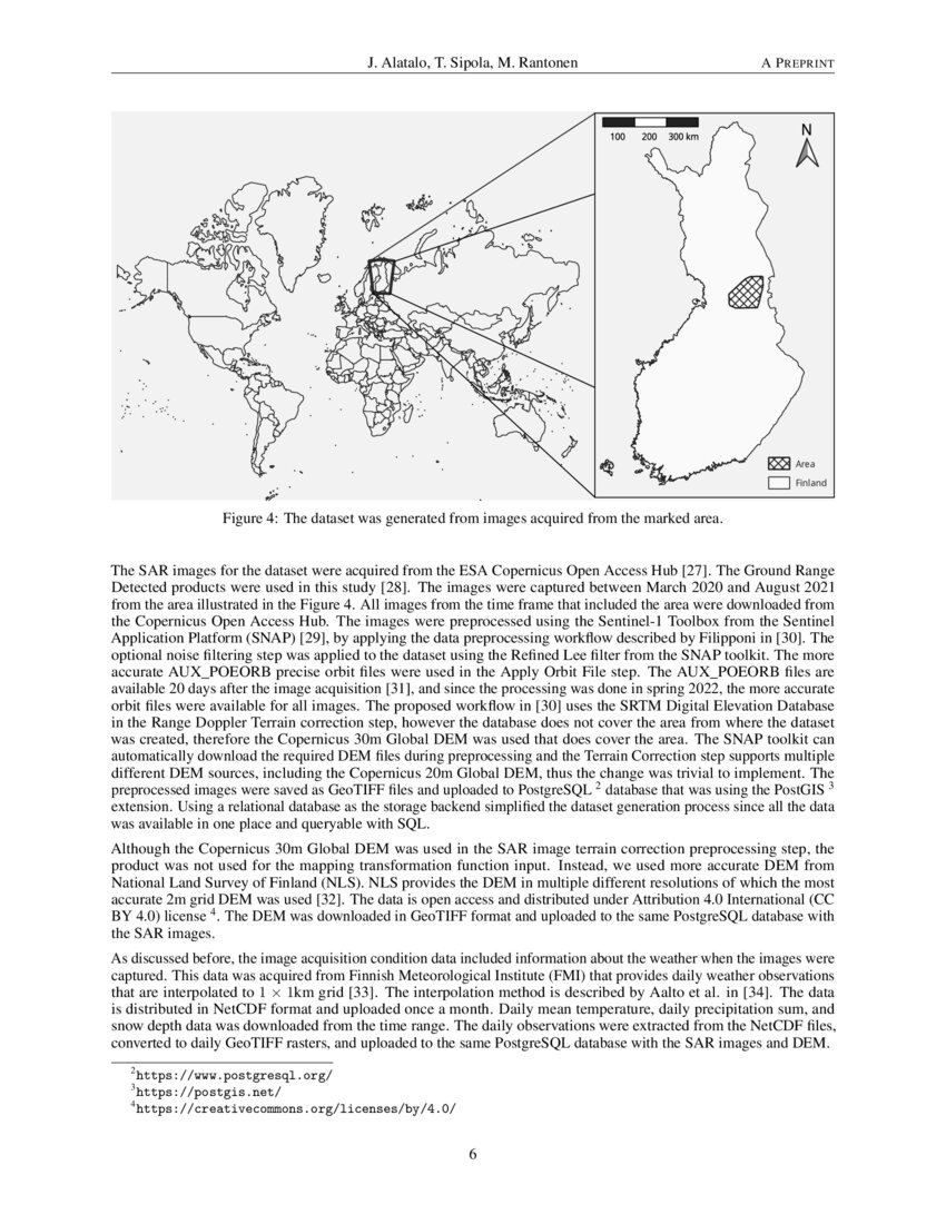 Improved Difference Images for Change Detection Classifiers in SAR Imagery Using Deep Learning ...