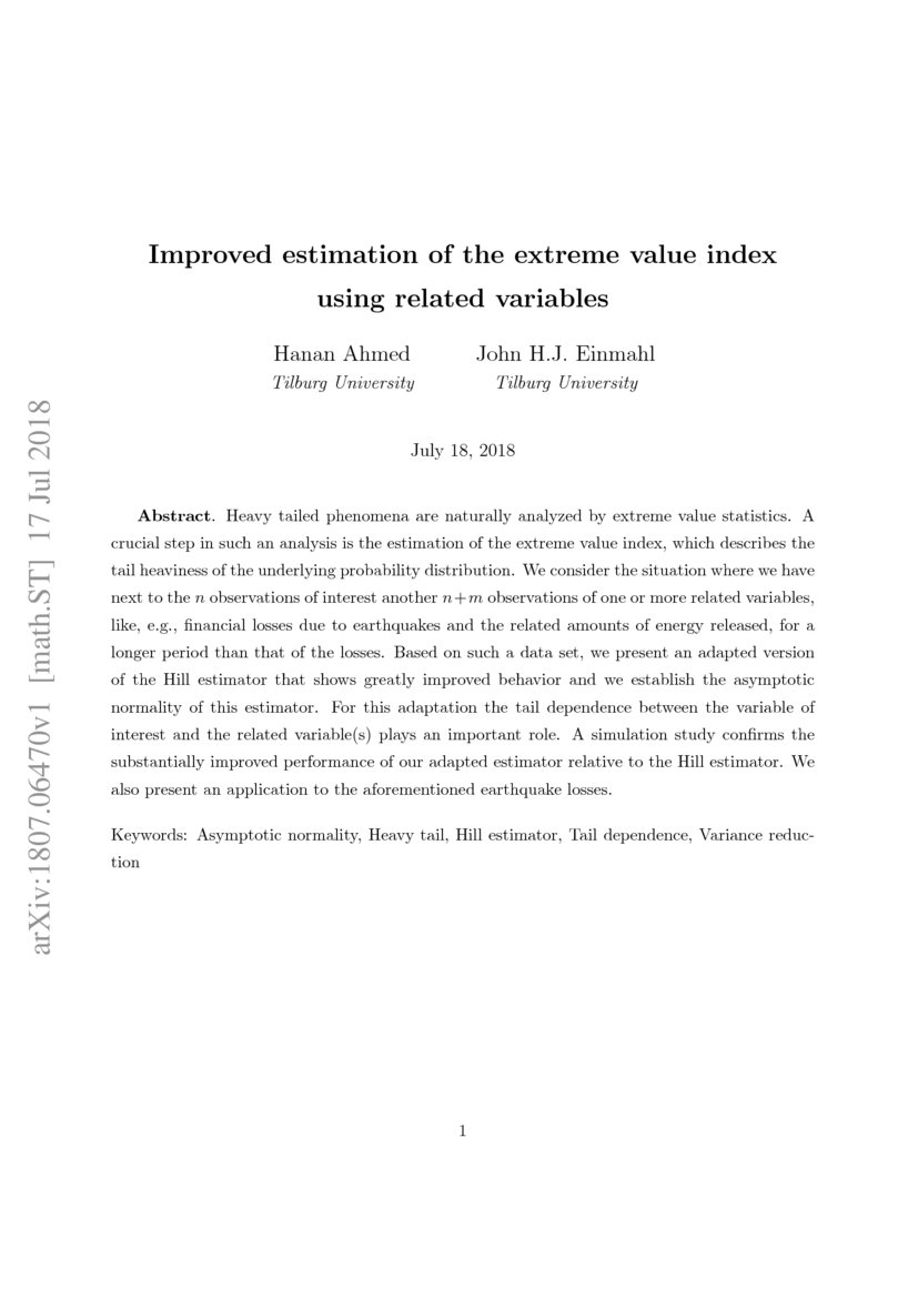 improved-estimation-of-the-extreme-value-index-using-related-variables