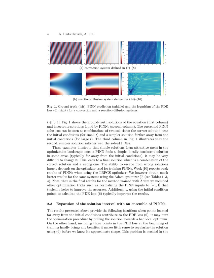 Improved Training of Physics-Informed Neural Networks with Model ...