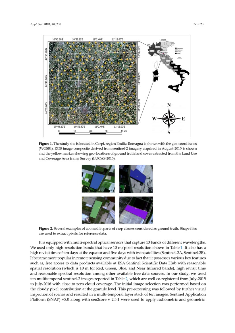 Improvement In Land Cover And Crop Classification Based On Temporal