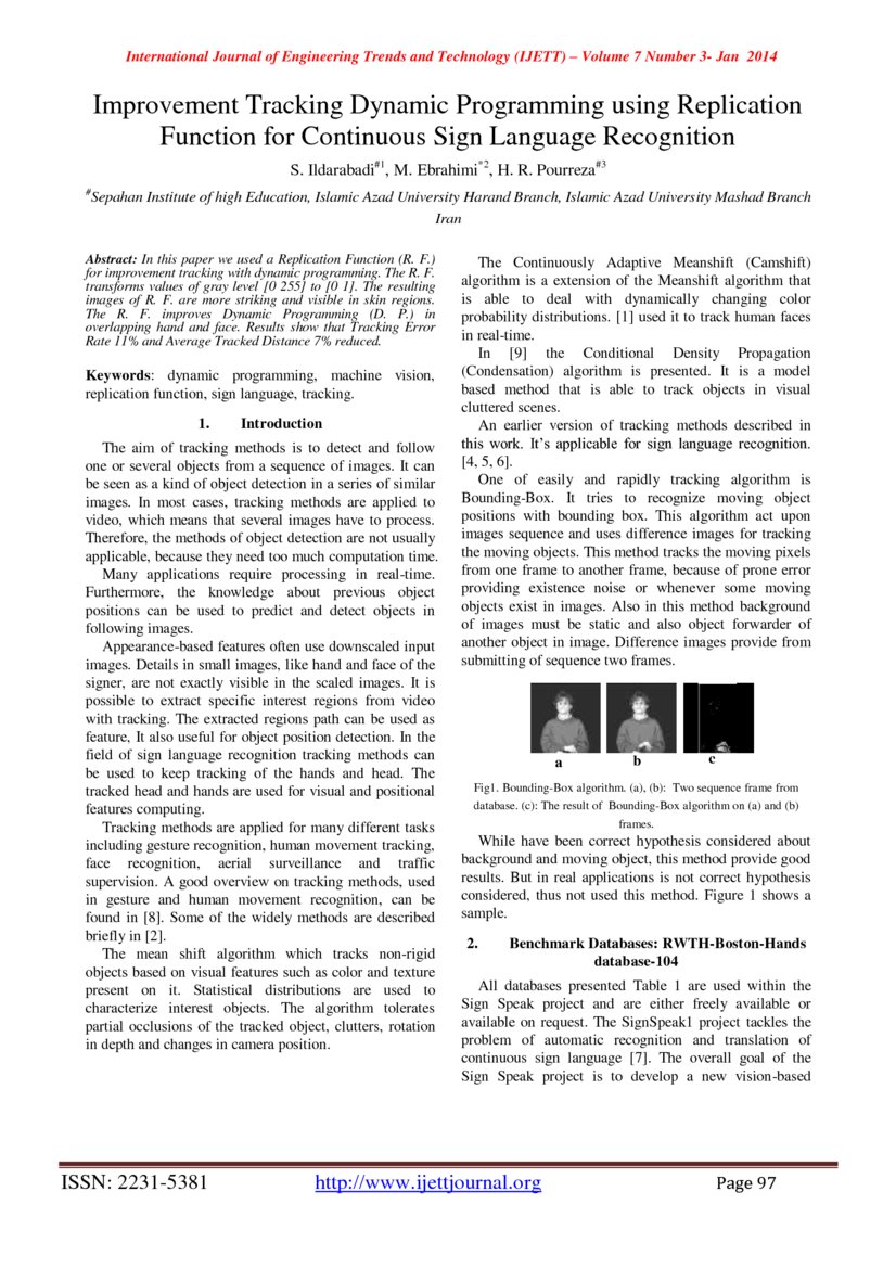 Improvement Tracking Dynamic Programming Using Replication Function For