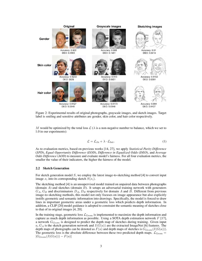 Improving Fairness in Image Classification via Sketching | DeepAI