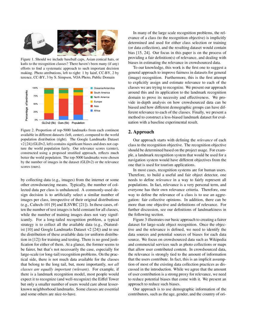 Improving Fairness in Large-Scale Object Recognition by CrowdSourced ...