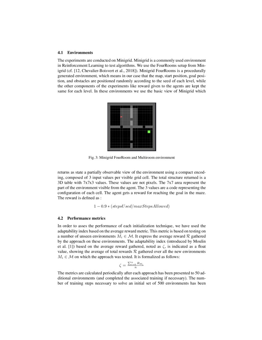 Improving generalization in reinforcement learning through forked ...