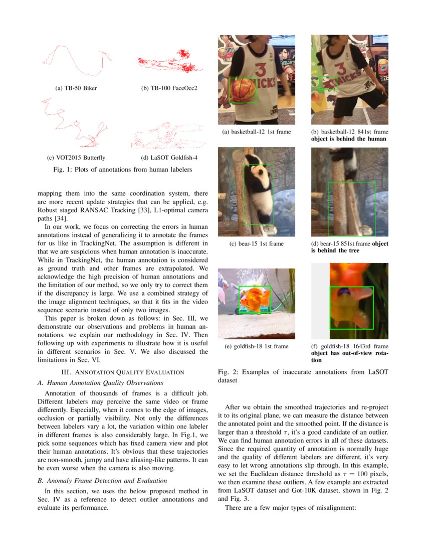 Improving Human Annotation in Single Object Tracking | DeepAI