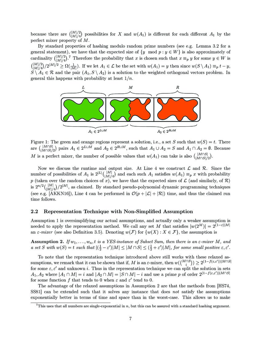 Improving Schroeppel and Shamir's Algorithm for Subset Sum via Orthogonal Vectors | DeepAI
