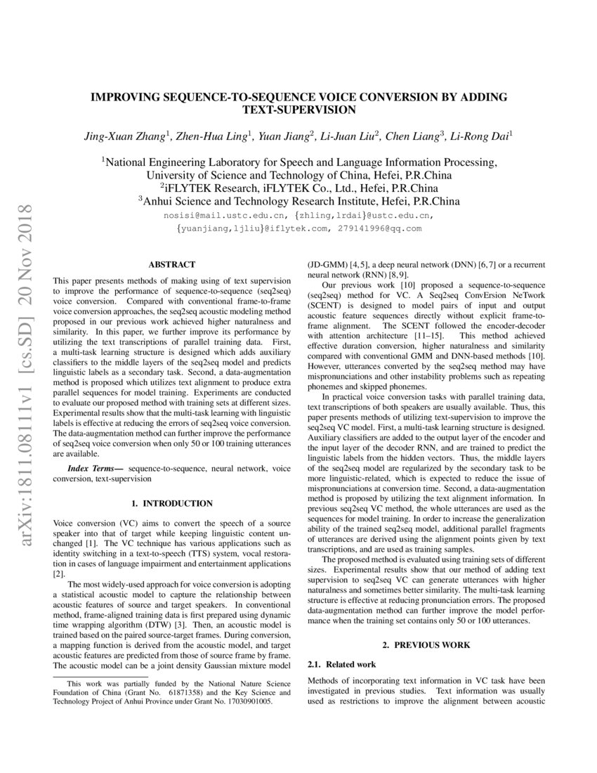 Improving Sequence-to-Sequence Acoustic Modeling by Adding Text-Supervision | DeepAI
