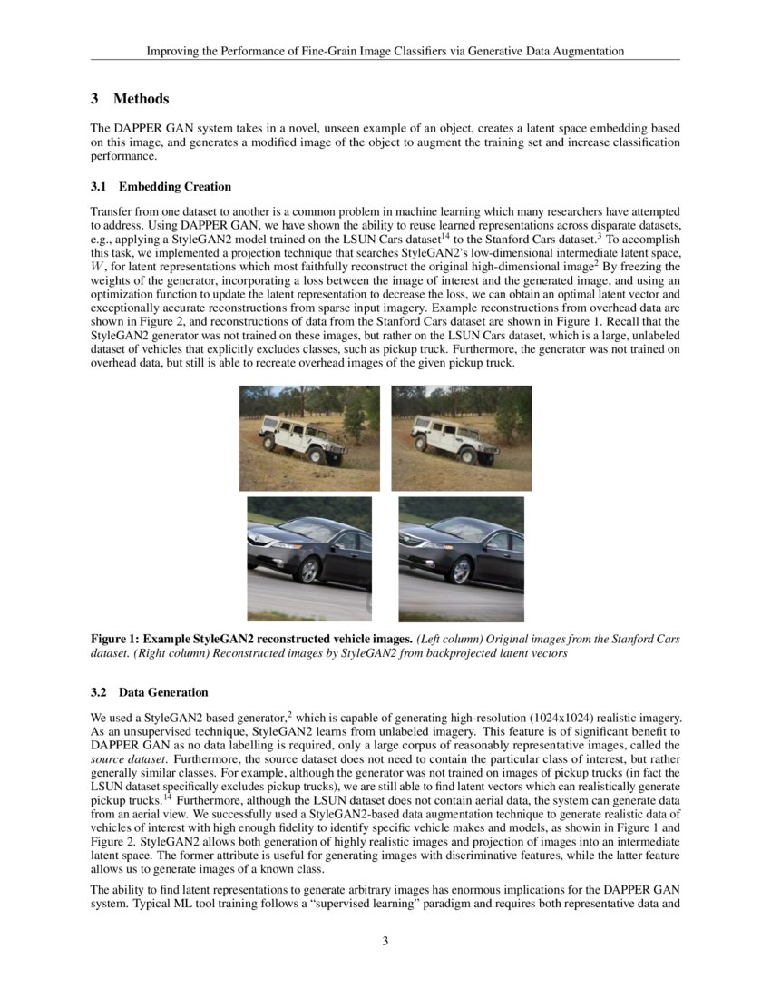 Improving the Performance of Fine-Grain Image Classifiers via Generative Data Augmentation | DeepAI