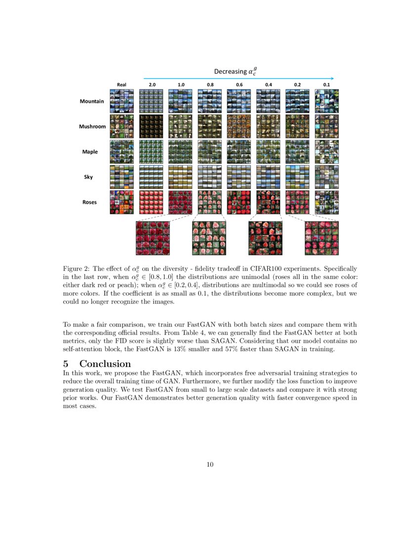 Improving the Speed and Quality of GAN by Adversarial Training | DeepAI