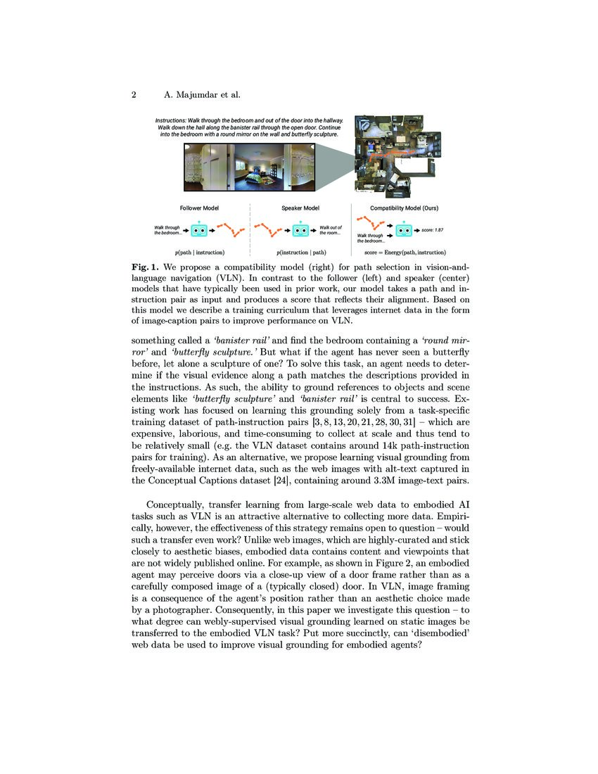 Improving Vision And Language Navigation With Image Text Pairs From The