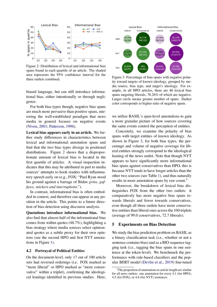 In Plain Sight: Media Bias Through the Lens of Factual Reporting | DeepAI