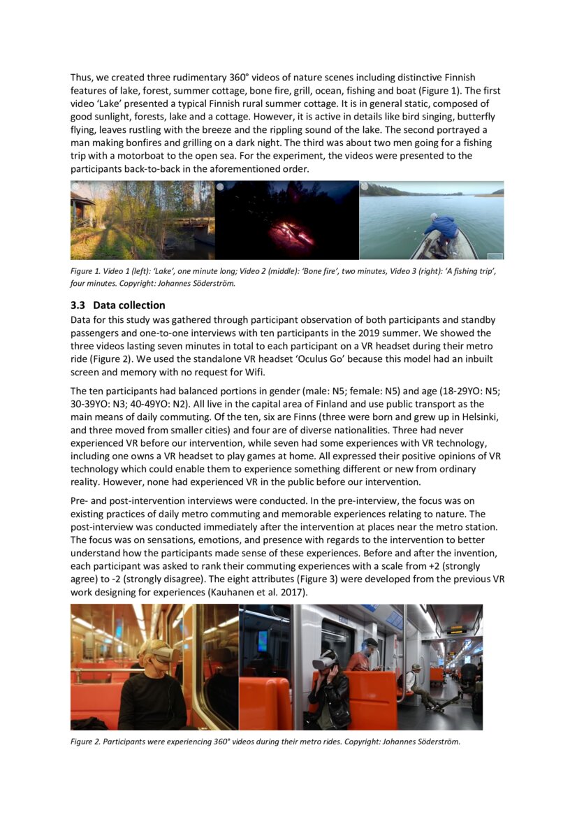 Inattentive in social, active in mind: VR-based design intervention for imagining desirable ...