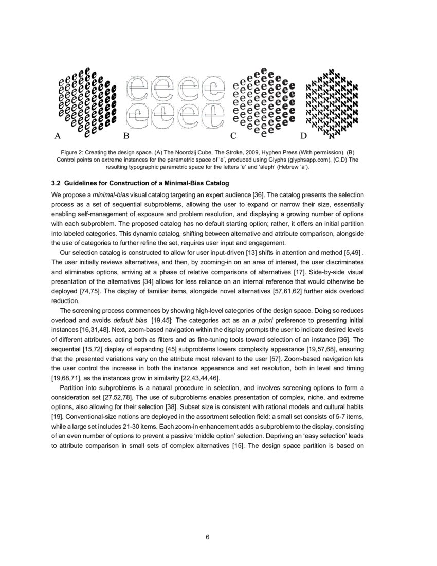 Inbetween: Visual Selection in Parametric Design | DeepAI