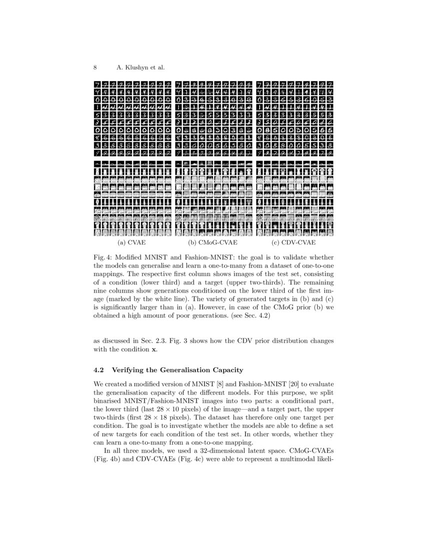 Increasing the Generalisaton Capacity of Conditional VAEs | DeepAI