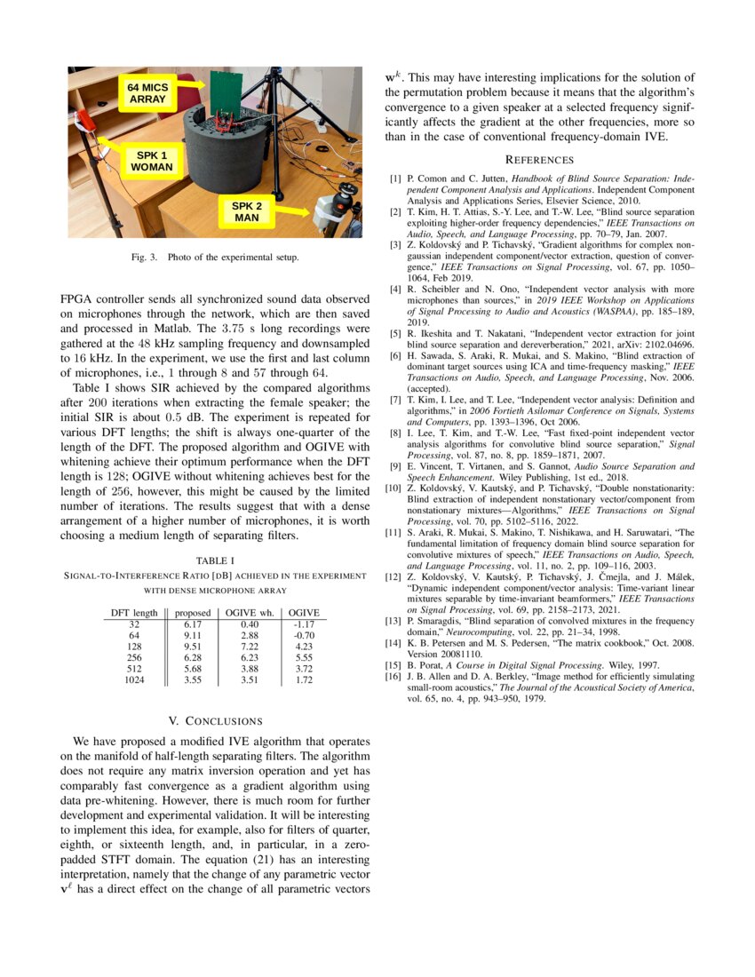 Independent Vector Extraction Constrained on Manifold of Half-Length Filters | DeepAI