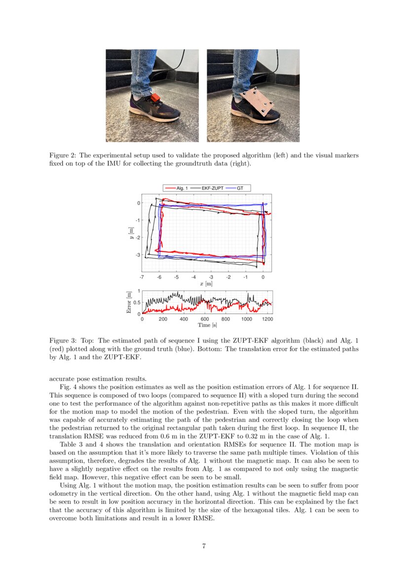 Indoor SLAM Using a Foot-mounted IMU and the local Magnetic Field | DeepAI