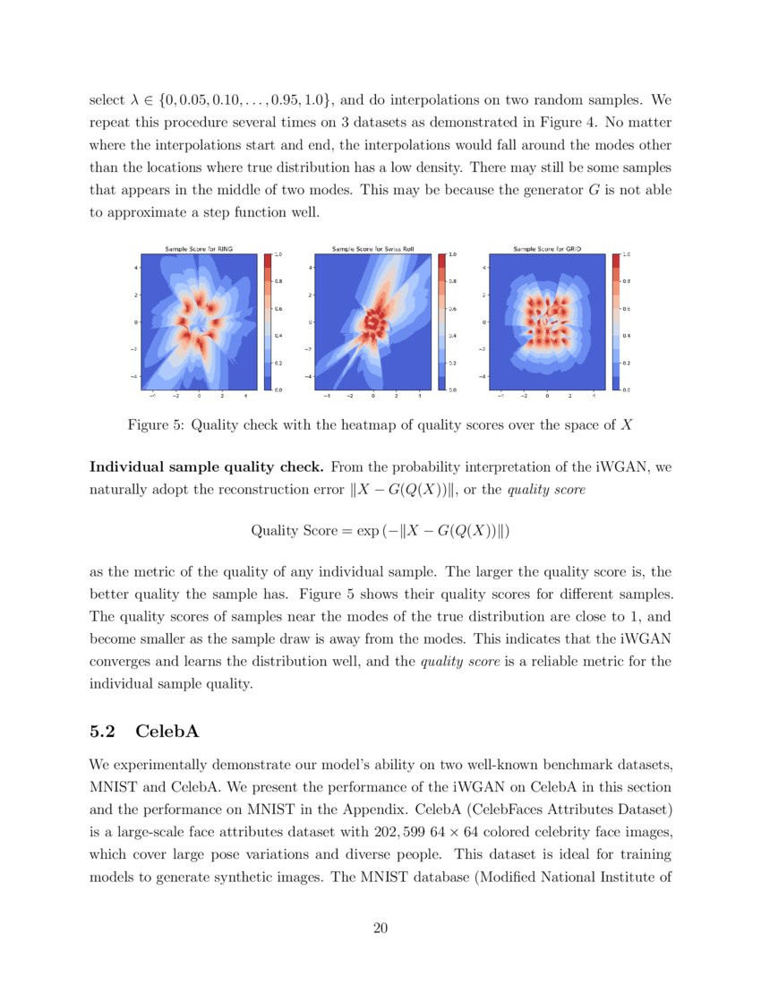 Inferential Wasserstein Generative Adversarial Networks Deepai