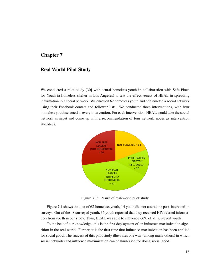 Influence Maximization For Social Good Use Of Social Networks In Low Resource Communities Deepai