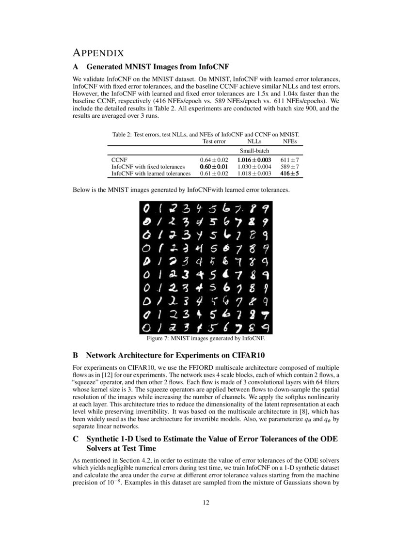 InfoCNF: An Efficient Conditional Continuous Normalizing Flow with Adaptive Solvers | DeepAI
