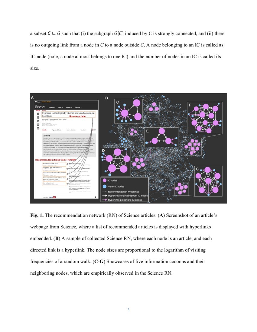 Information Cocoons in Online Navigation | DeepAI