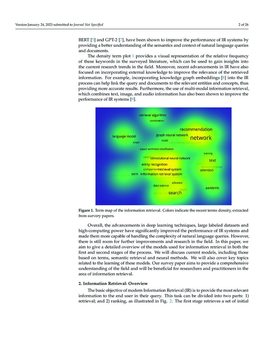 Information Retrieval Recent Advances And Beyond Deepai