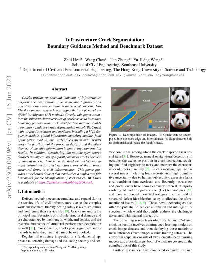 Infrastructure Crack Segmentation Boundary Guidance Method And 7254