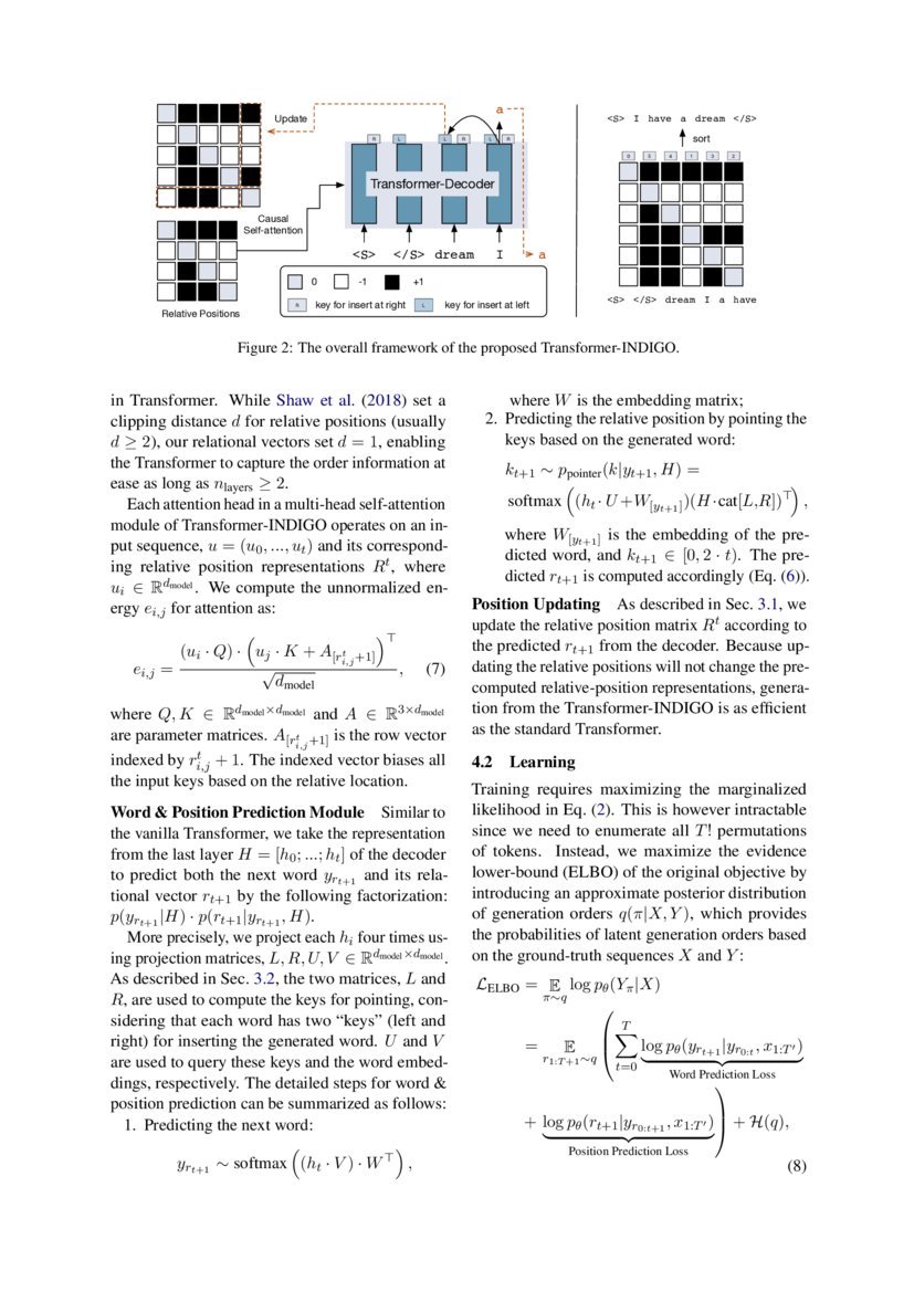 Insertion Based Decoding With Automatically Inferred Generation Order Deepai