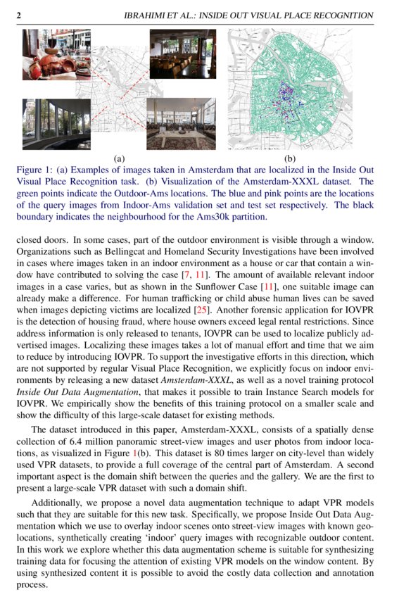 Inside Out Visual Place Recognition | DeepAI