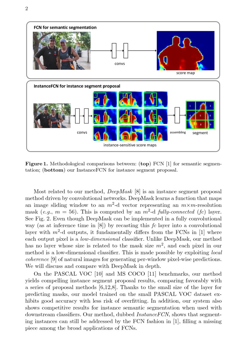 Instance-sensitive Fully Convolutional Networks | DeepAI