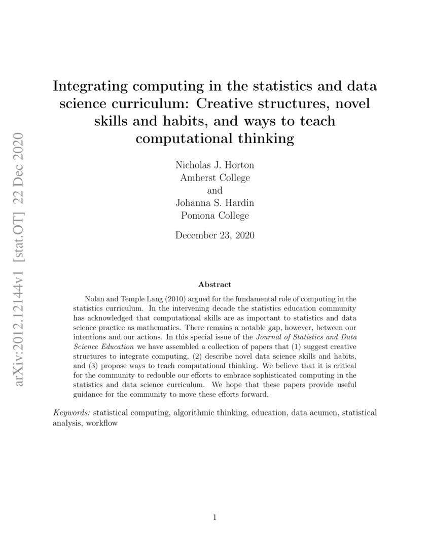 integrating-computing-in-the-statistics-and-data-science-curriculum