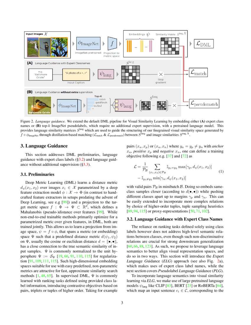 Integrating Language Guidance into Vision-based Deep Metric Learning ...