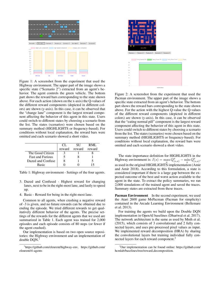Integrating Policy Summaries With Reward Decomposition For Explaining Reinforcement Learning