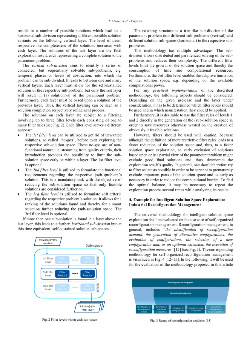 Intelligent Exploration of Solution Spaces Exemplified by Industrial ...