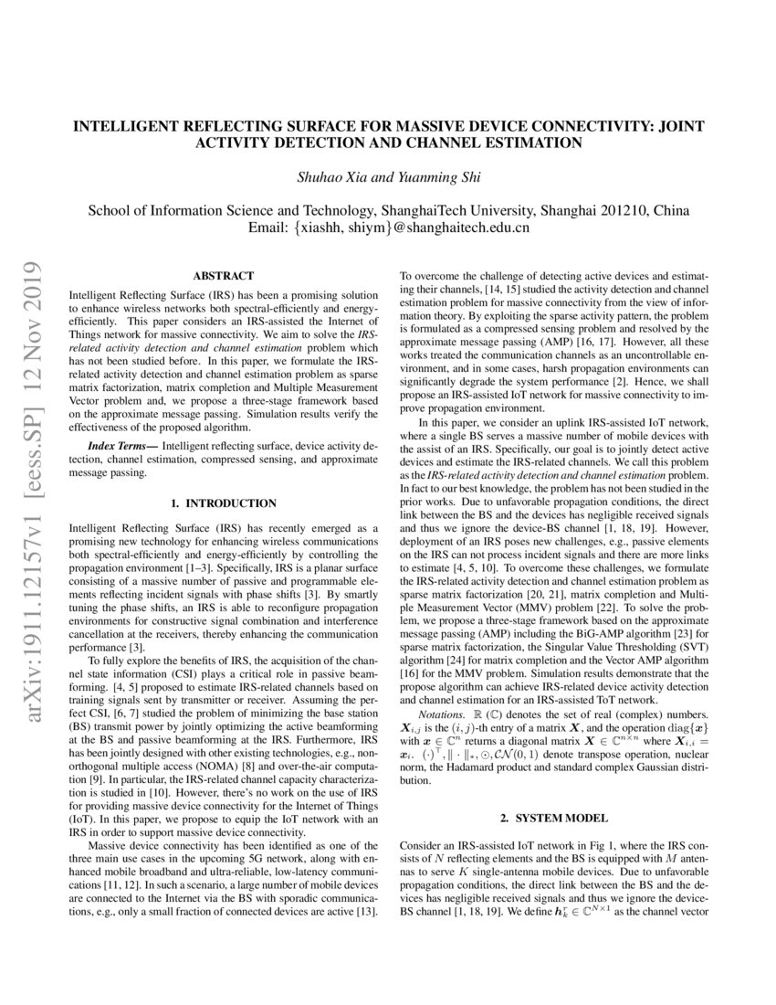 Intelligent Reflecting Surface For Massive Device Connectivity Joint