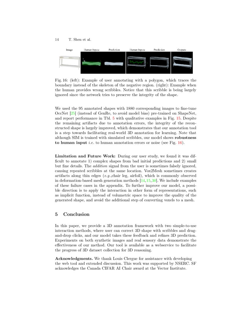 Interactive Annotation of 3D Object Geometry using 2D Scribbles | DeepAI