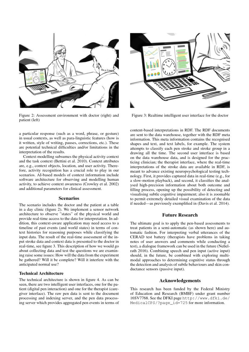 Interakt A Multimodal Multisensory Interactive Cognitive Assessment