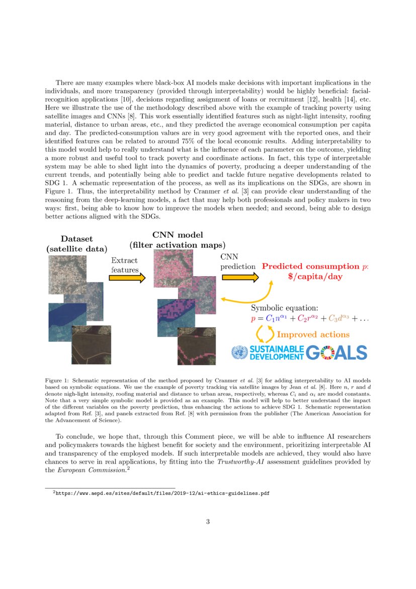 Interpretable deep-learning models to help achieve the Sustainable ... Interpretable deep-learning models to help achieve the Sustainable ...