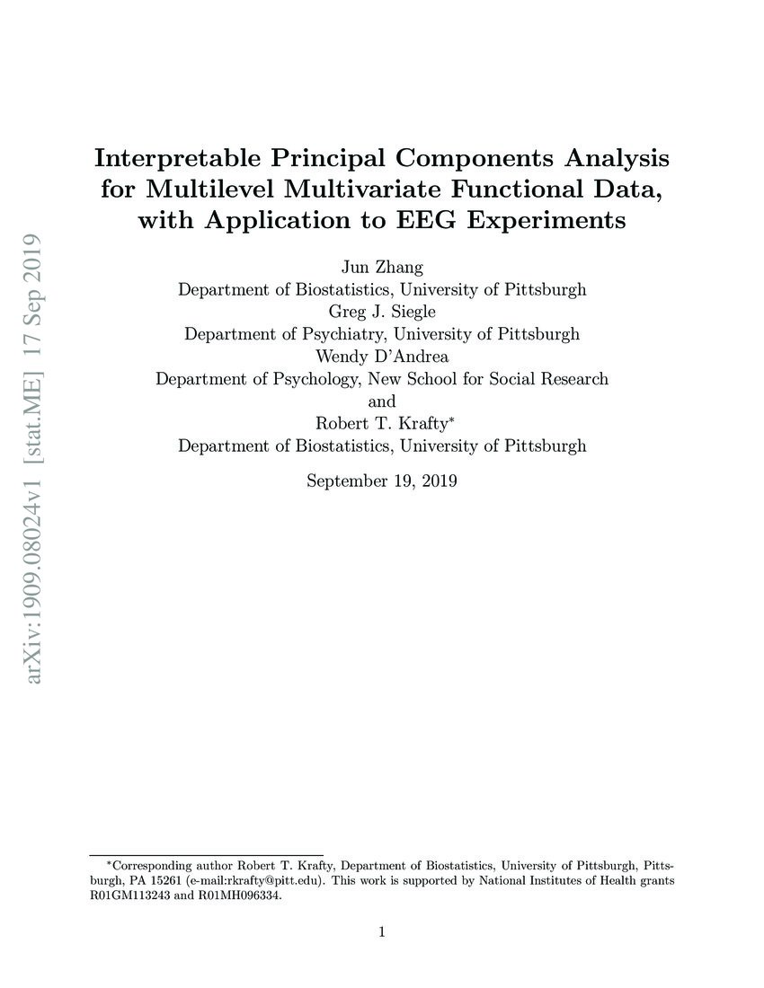 Interpretable Principal Components Analysis For Multilevel Multivariate